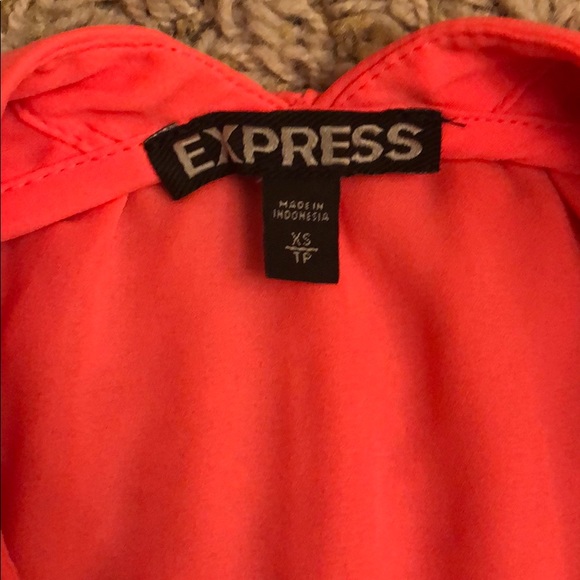Express | Tops | Neon Pink Express Blouse | Poshmark